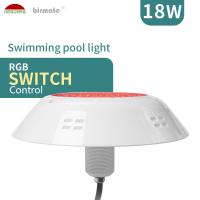 China AC12V VDE 630lm Led Swimming Pool Light 18W Switch Control IP68 AC12V for sale