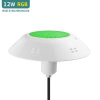China AC12V ABS 250LM RGB Led Swimming Pool Lights 12W VDE Remote Control for sale