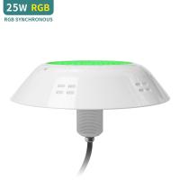 China Synchronous Control 1200LM Vinyl Round Pool Lights 25W Waterproof VDE for sale