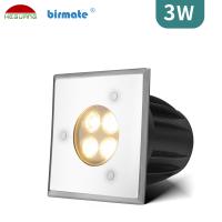 China Tempered Glass Lawn Plaza Underground LED Lights SMD3030 SS316L for sale