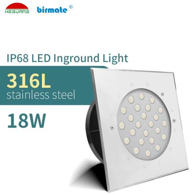 China DC24V Lawn Plaza 2200LM led landscape lighting inground led buried light for sale