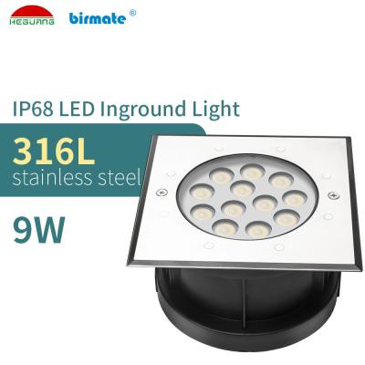 China IP68 Waterproof 9W 6500K IP68 24V Outdoor  Garden Inground Lighting Bulb for sale