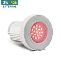 China 3W 70LM Led Swimming Pool Lights SMD5050 ABS RGB 280ma Dimmable for sale
