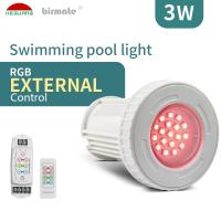 China 3W 70LM Led Swimming Pool Lights SMD5050 ABS RGB 280ma Dimmable for sale