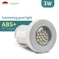 China FCC Surface Mount LED Pool Light VED AC/DC 12V 3W Plastic IP68 for sale