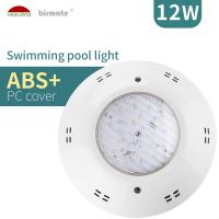 China Pure White 6500K IP68 12V ABS LED Surface Mounted Pool Lights Underwater Swimming for sale