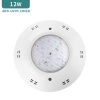 China Pure White 6500K IP68 12V ABS LED Surface Mounted Pool Lights Underwater Swimming for sale