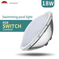 China 520lm AC12V IP68 PAR56 18W LED Swimming Pool Lighting for sale