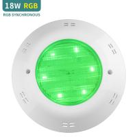 China RGB 18W VDE Wire Swimming Pool Led Lights 630LM Synchronous control for sale