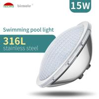 China SS316L 110W Waterproof Underwater LED Lights Swimming Pool Transparent PC for sale