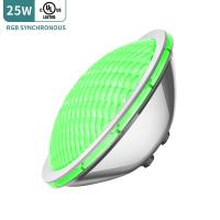 China Synchronous Control Led Underwater Pool Lights PAR56 IP68 900LM 25W UL RGB for sale