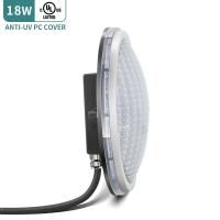 China IP68 Waterproof UL Led Swimming Pool Light 18W SMD PAR56 Anti UV PC for sale