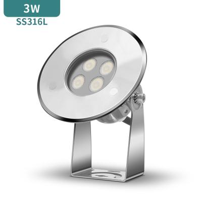 China ERP DC24V 170ma LED Underwater Swimming Pool Lights SMD3030 3W for sale
