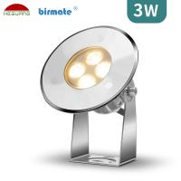 China 170ma SS316L SMD3030 Pool Garden Lighting 3W Adjustable Angle VDE Cable for sale