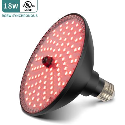 China Aluminum AC12V SMD5050-RGBW Par56 UL Led Pool Lighting 18W for sale