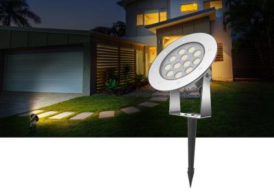 China IK10 circular 316L DC24V 9W Stainless Steel Pin Light for sale