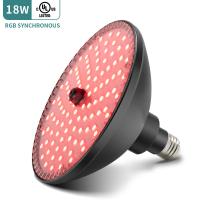 China FCC SMD5050 RGB Par56 Pool Light Aluminum 18W AC12V E26 Joint for sale