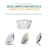 China White Swimming Pool Light Housing , Pool Light Niche Cover ABS Plastic Body for sale