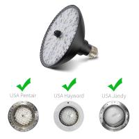 China SMD5050 PAR56 LED Pool Light 18W AC100-240V RGBW Switch Control Aluminum for sale