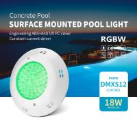 China VDE Wire Underwater Swimming Pool Light SMD5050 18W AC12V RGBW IP68 for sale