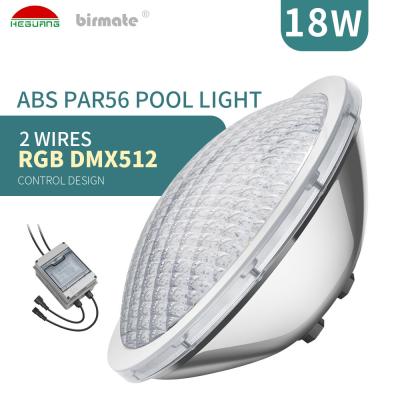 China 18W RGBW Stainless Steel Pool Lights AC12V IP68 Waterproof 1560ma for sale