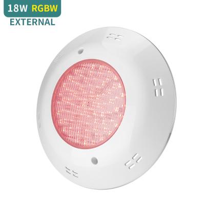 China SMD5050 RGBW Led Swimming Pool Lights VDE Wire 18W External Control for sale