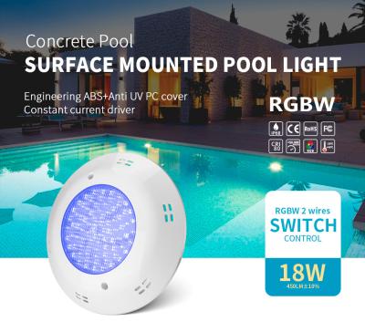 China 450LM LED Underwater Swimming Pool Lights SMD5050 18W Anti Uv for sale