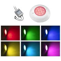 China AC12V Surface Mount LED Pool Light RGBW PC ABS 25W 2860ma Anti UV for sale