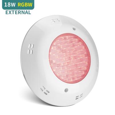 China External Control Waterproof Swimming Pool Light RGBW For Fiberglass Pool for sale