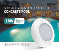China 35W Wall Mounted Swimming Pool Lights IP68 Waterproof RGB Switch Control for sale