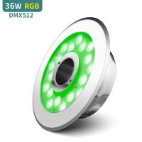China IP68 RGB Underwater LED Fountain Light 1000lm Swimming Pool Light for sale
