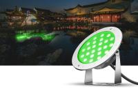 China 36W Waterproof LED Underwater Swimming Pool Lights CERR 3535 RGB Fountain Pool Light for sale