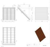 China Custom Corten Steel Garden Steps Set 2-10 Steps D48-D96cm Pre-Rusted for sale
