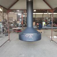 China Europe Ceiling Suspended Fireplace Rotating Heating Stove Wall Mounted for sale