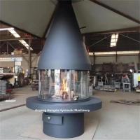 China Central Wall Mounted Hanging Wood Burning Stove Dia 700mm 1000mm with Glass for sale