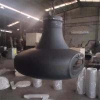 China Roof Mounted Wood Burning Steel Stove Suspended Fireplace 600mm 1000mm for sale