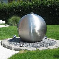 China Modern Patio 60cm 75cm Stainless Steel Sphere for sale