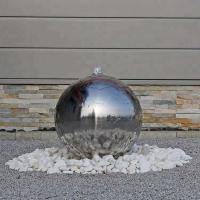 China Modern Patio 60cm 75cm Stainless Steel Sphere for sale