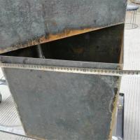 China Decorative Garden 3 Level Corten Steel Water Fountain Small Waterfall 90cm D x 100cm H for sale