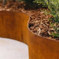 China Corten Steel Garden Edging 1.6mm Thickness Straightcurve Landscape Border for Lawn and Path for sale