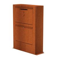 China Corten Steel Express Package Parcel Delivery Box For Home ISO9001 for sale