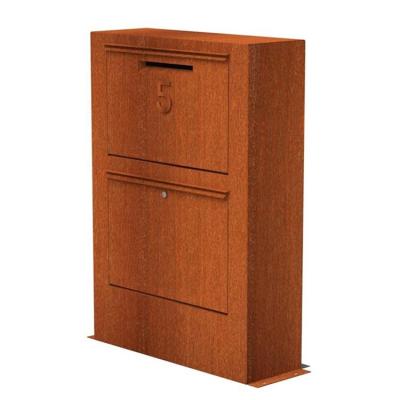 China Corten Steel Express Package Parcel Delivery Box For Home ISO9001 for sale