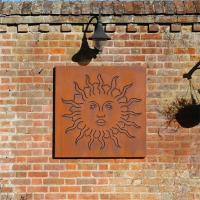 China Corten Steel Laser Cut Garden Wall Art Panel Rustic Decor Custom Size 2.0mm Thickness for sale