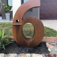 China 3mm Outdoor Metal Numbered Letterbox for sale