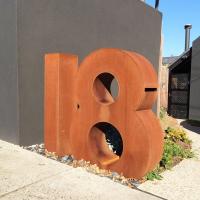 China 3mm Outdoor Metal Numbered Letterbox for sale