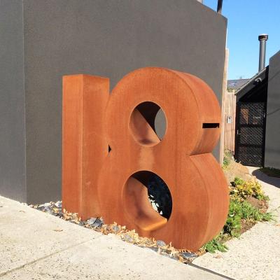 China 3mm Outdoor Metal Numbered Letterbox for sale