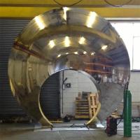 China Modern Garden Abstract Stainless Steel Outdoor Metal Sculpture 304 2-4mm for sale