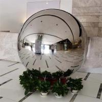 China H250cm Stainless Steel Outdoor Sculpture Hollow Sphere SS304 SS316 Polished for sale