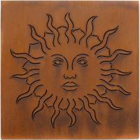 China Corten Steel Laser Cut Garden Wall Art Panel Rustic Decor Custom Size 2.0mm Thickness for sale