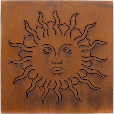 China Corten Steel Laser Cut Garden Wall Art Panel Rustic Decor Custom Size 2.0mm Thickness for sale